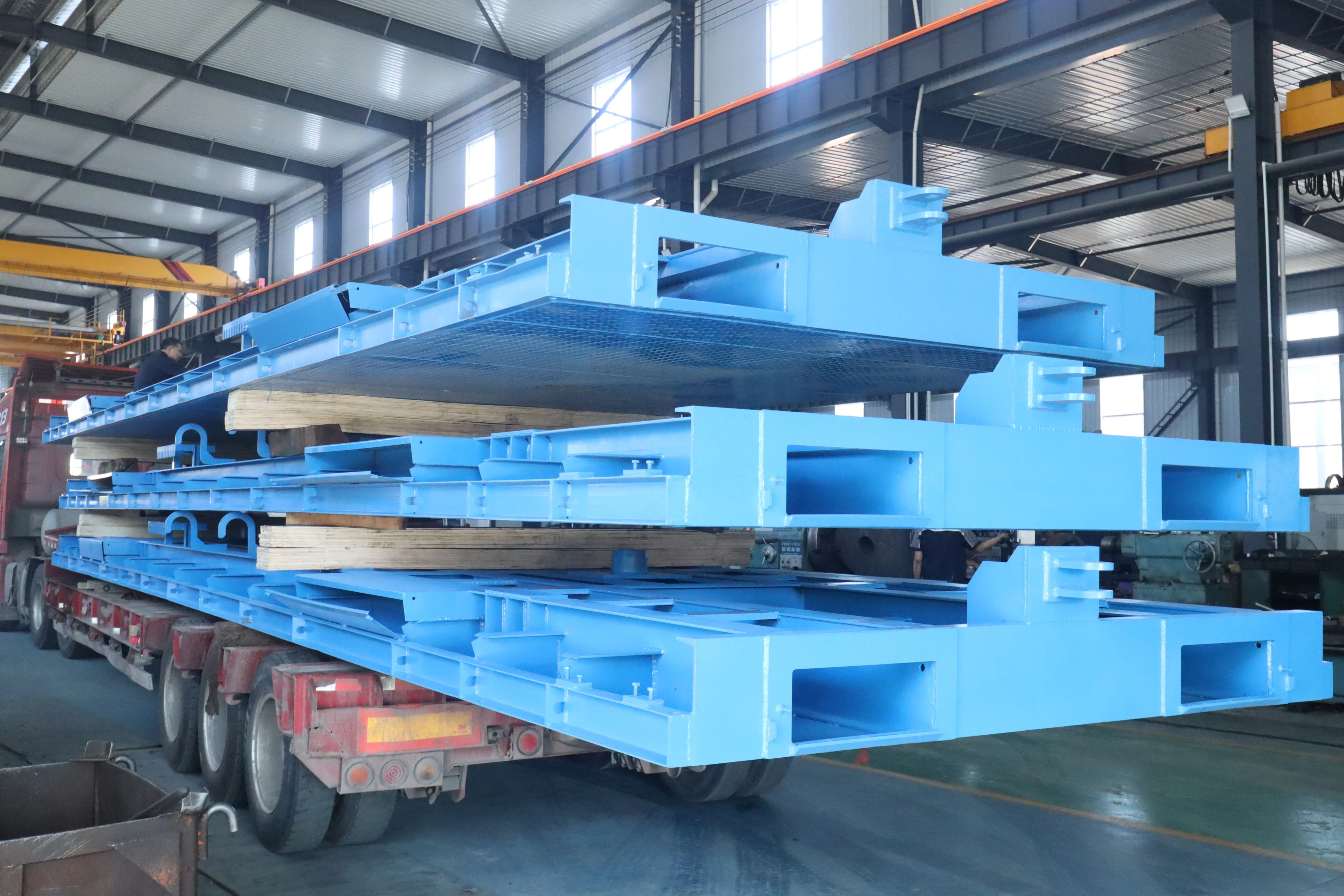 Custom Heavy Load HT200 Welding Frame Fabrication Industrial Motorized ...