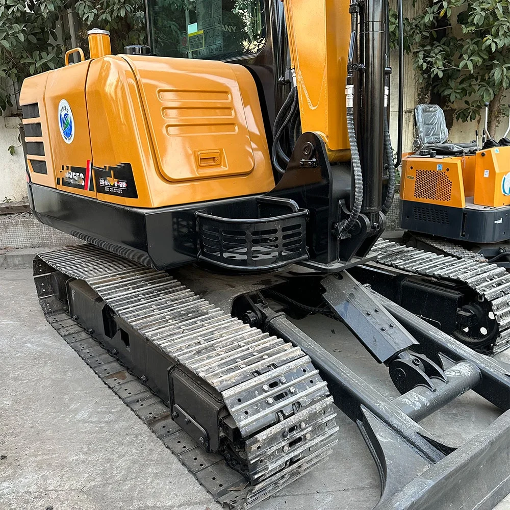High Quality Sany SY55C Mini Digger 6TON Used Crawler Excavator Good ...