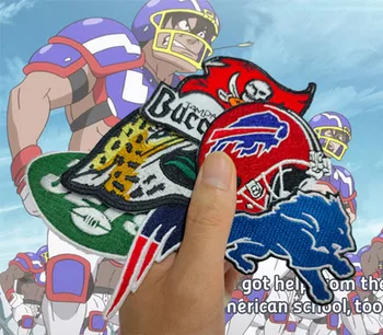 Factory Wholesale Sports Football Niners Patch Custom Iron On Cowboys ...