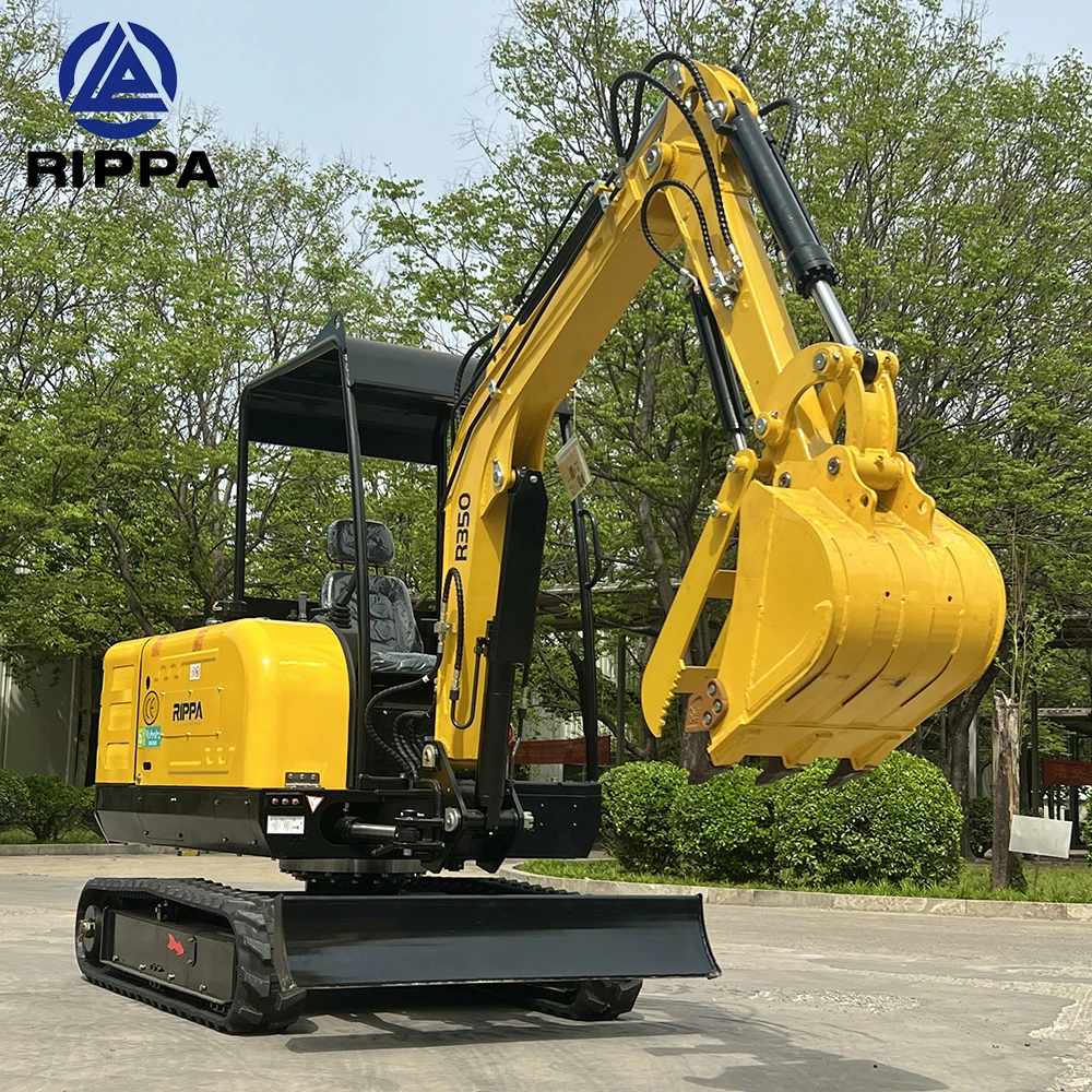 Digging Machinery Plantation Standard Mini Backhoe Excavators Trench ...