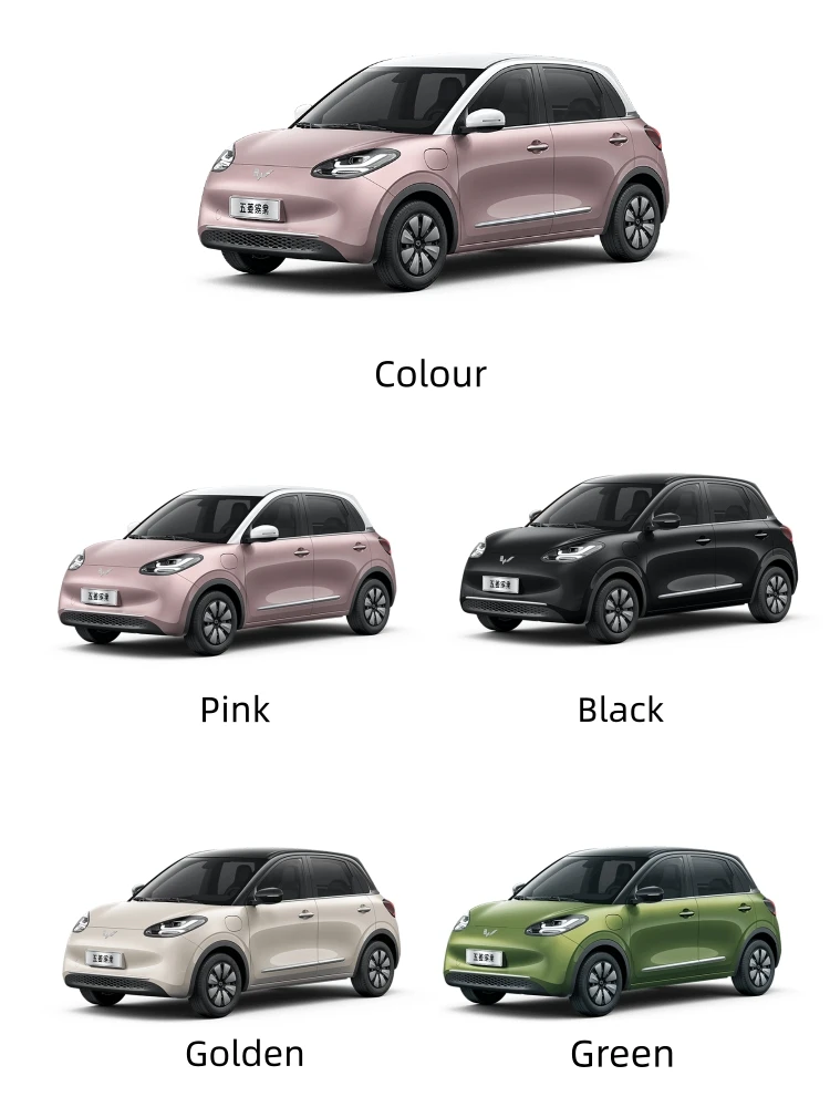 Wuling Binguo Electric Car 4-seater Hatchback New Energy Vehicle Range ...