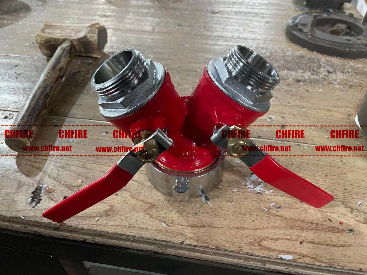 Siamese Wye Connection Inlet 2.5" .outlet 1.5" by CHFIRE