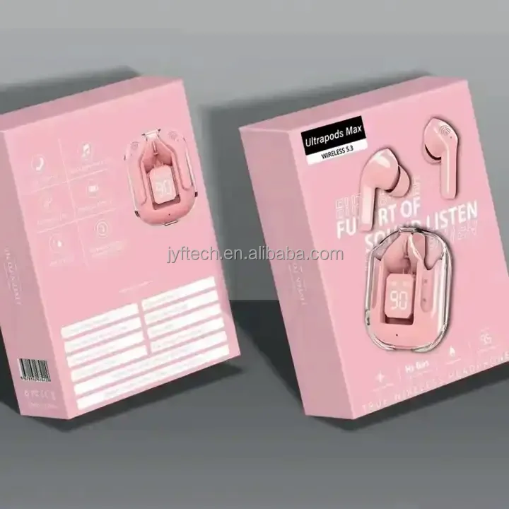 Ultrapods Max Crystal Portable Bt Led Display Ultrapods Pro Mini ...