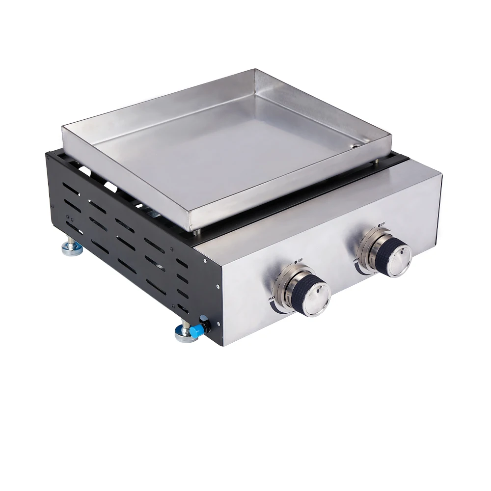 Bbq Gas Grill Cooktop Double Burner Stove Portable And Durable ...