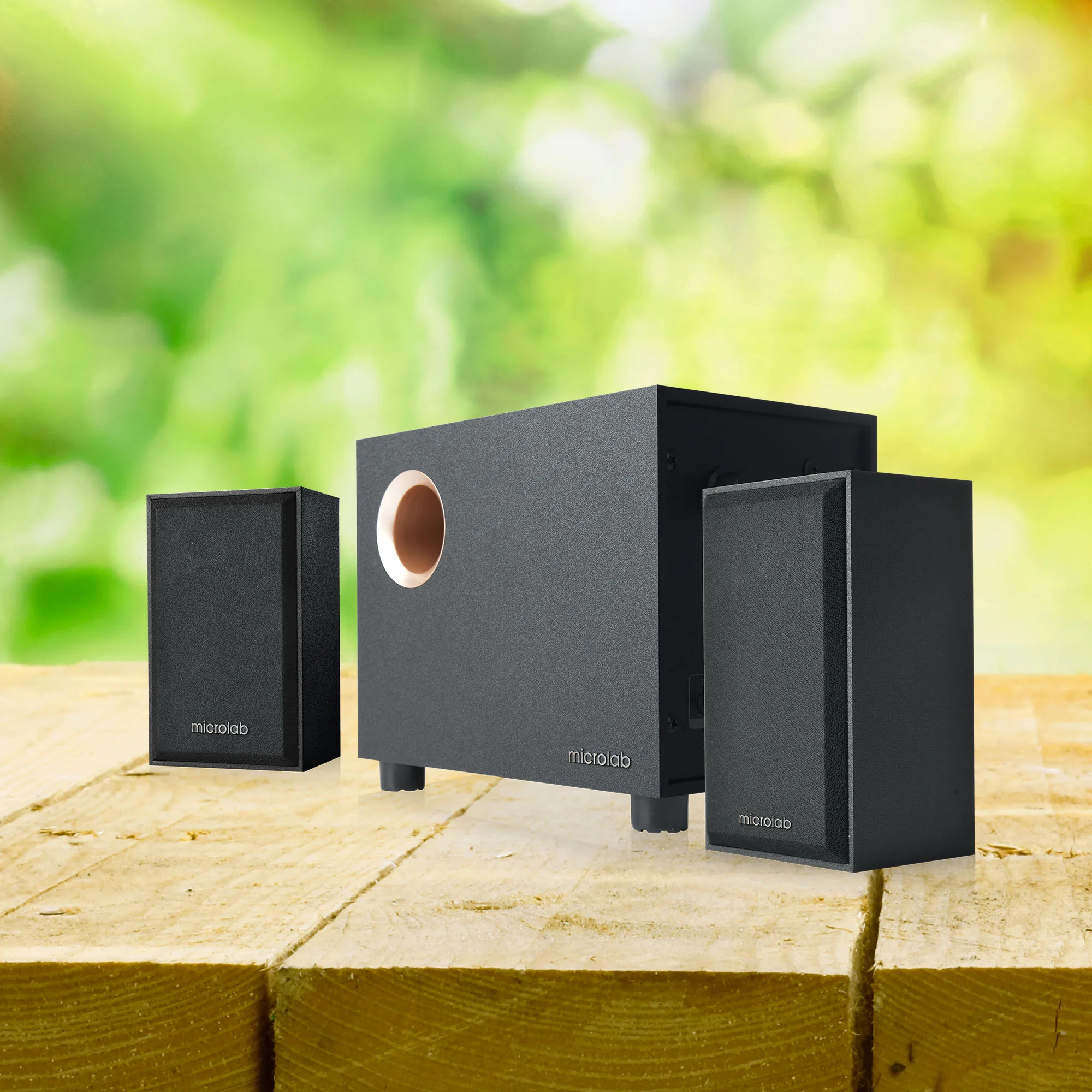Microlab 2.1 Multimedia Speaker M105BT with Bluetooth