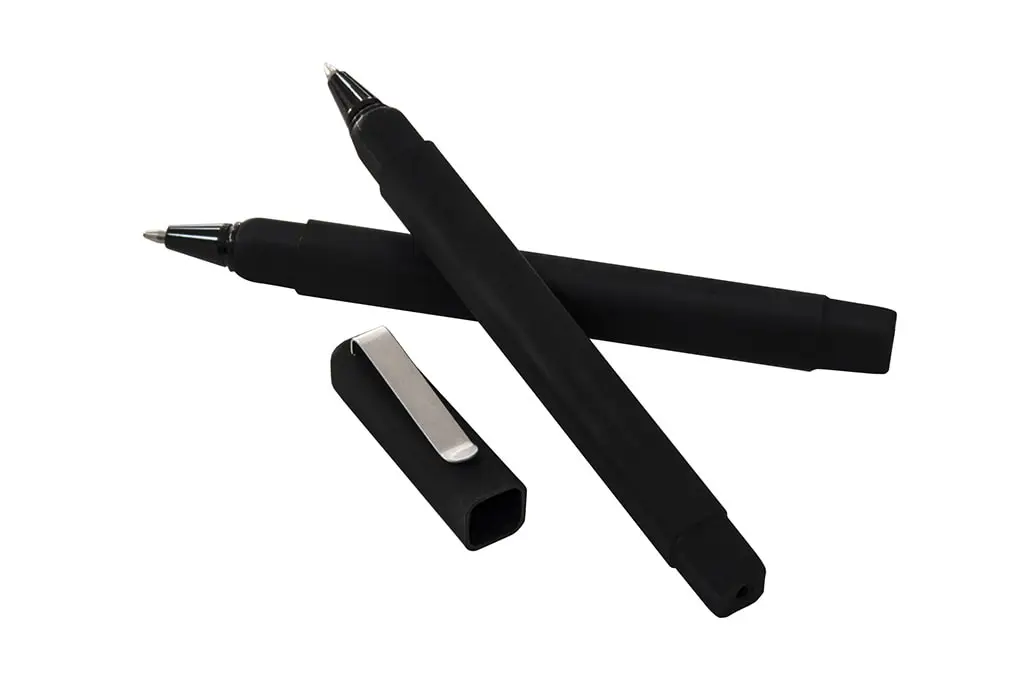 Square Plastic Ballpoint Pen - Customized Promotional Gift