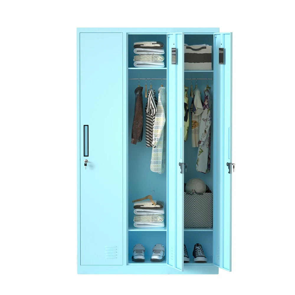 Metal Hospital Office Gym Wardrobe Bedroom Furniture - Buy Wardrobe ...