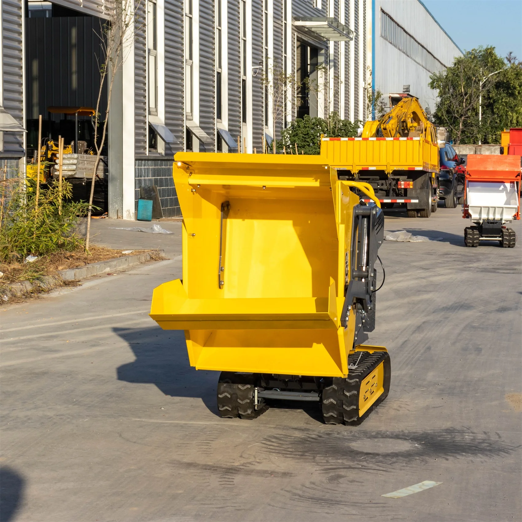 Self Load Mini Hydraulic Cylinder Dumper Truck Mini Skid Loader Dumper ...