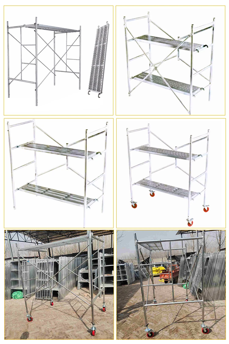 Consmos Heavy Duty Formwork H Frame Ringlock Scaffolding System for ...