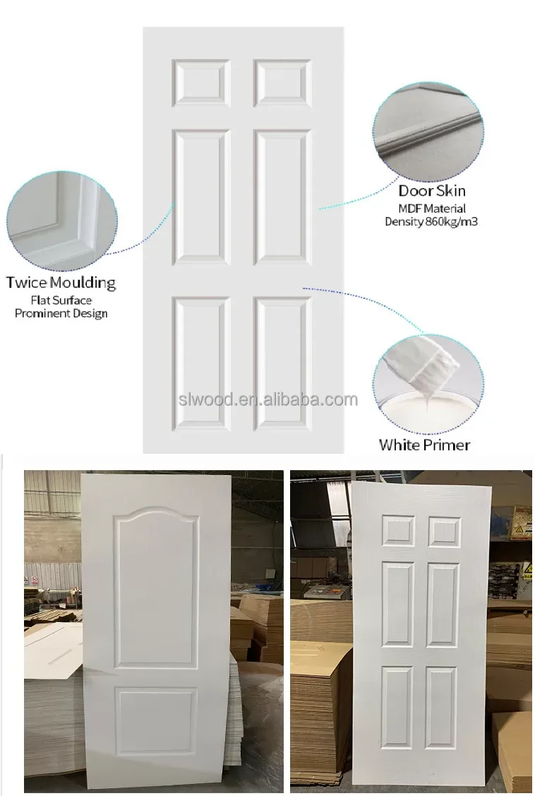 White Primer Hdf Moulded Door - Buy White Interior Doors/others Doors ...
