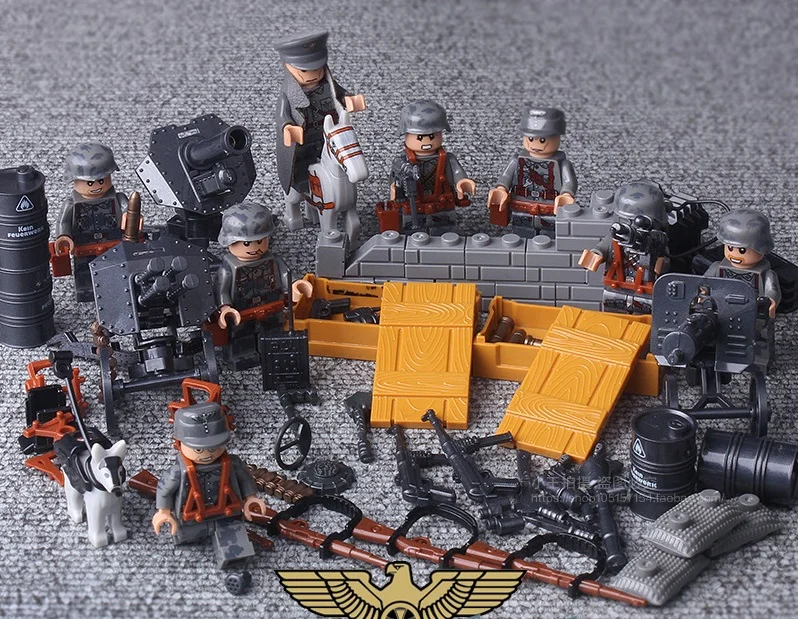 71002 Commando Military Block Policeman Soldier Equipment
