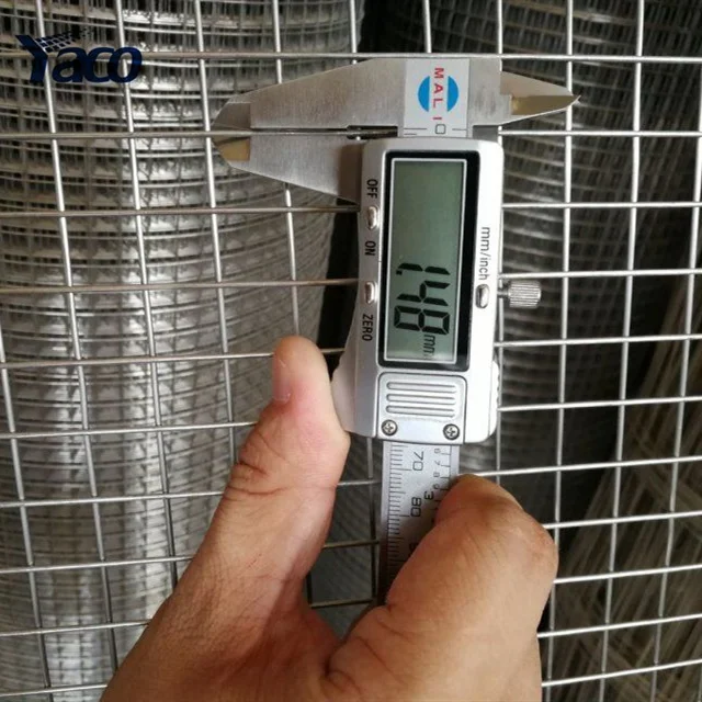 1/2" 1" 2" Steel Matting Galvanized Hardware Welded Wire Mesh Cloth For ...