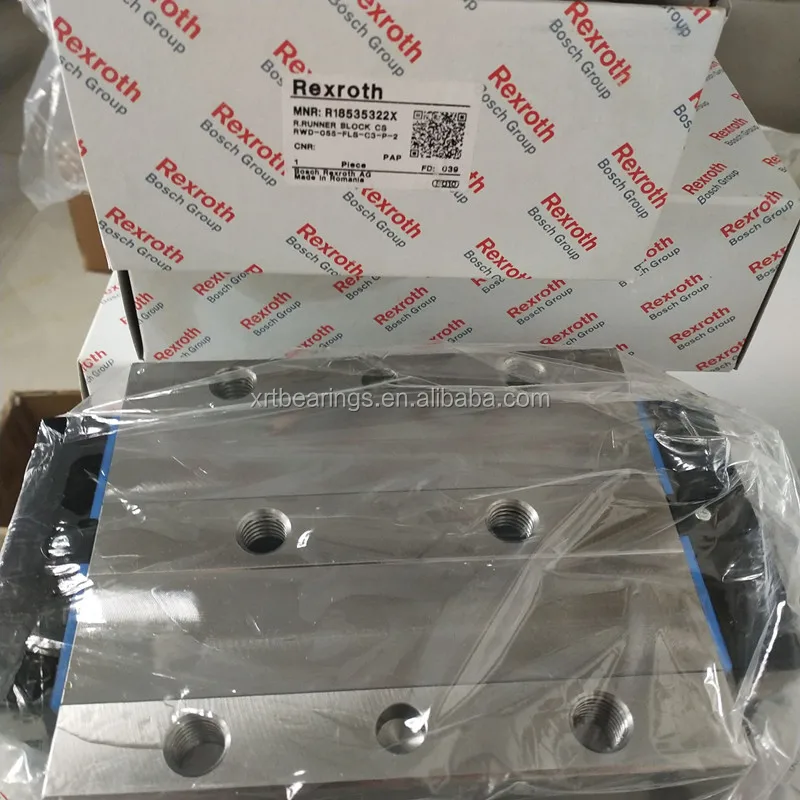 Original Rexroth Linear Guide Block - High Precision & Rigidity