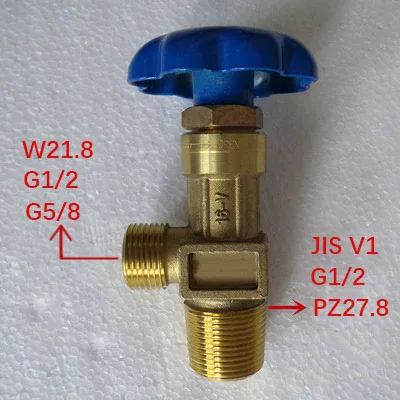 Industrial and LPG Gases Oxygen Cylinder Valve QF-2C Industrial Oxygen ...