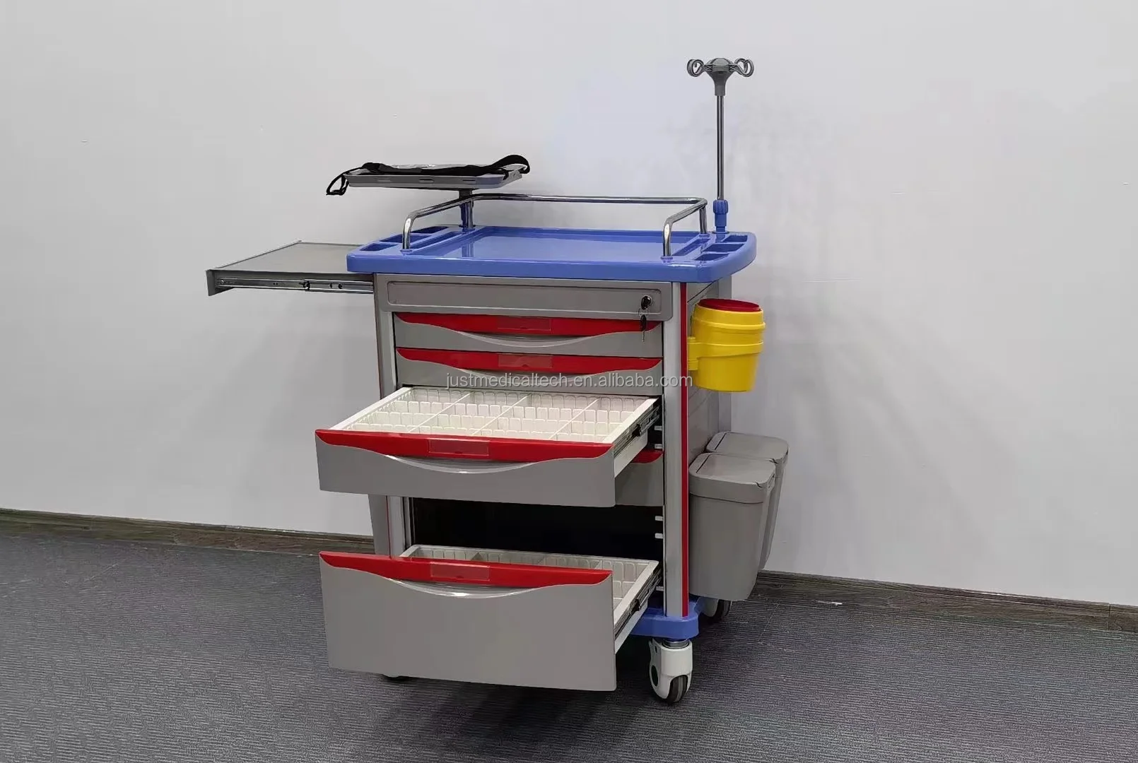 Top Sell Factory Price ABS Hospital Nursing Crash Cart Medicine ...