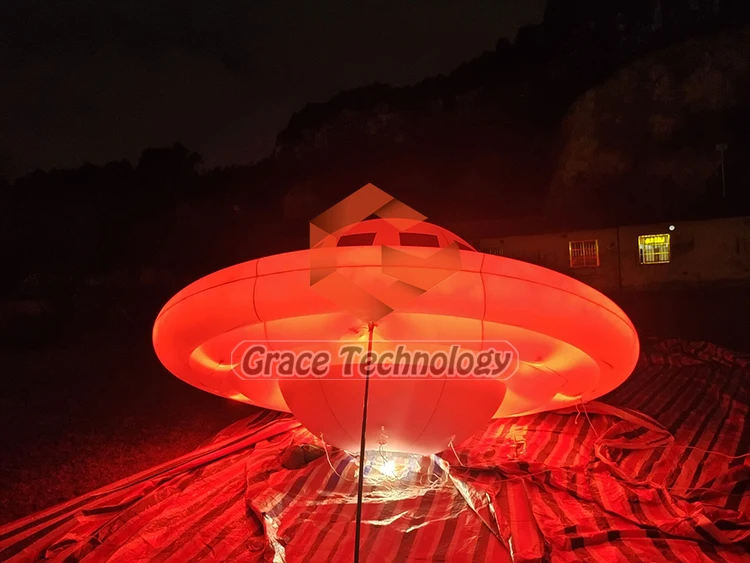 Pvc Giant Inflatable Model Space Theme Decoration Lighted Inflatable ...