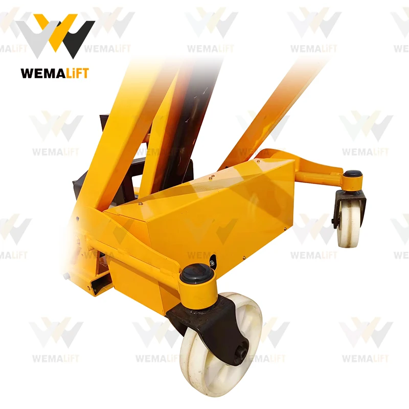 Curved Arm Semi-electric Pallet Stacker Crank Arm Pallet Truck Boom ...