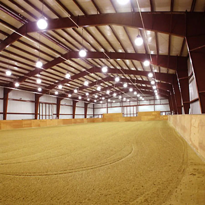 H Beam Portal Frame Steel Structure Horse Arena Prefabricated Building ...