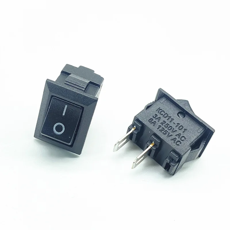 High Quality 2pin 3pin Toggle Switch 10*15 Electric Vehicle Rocker ...