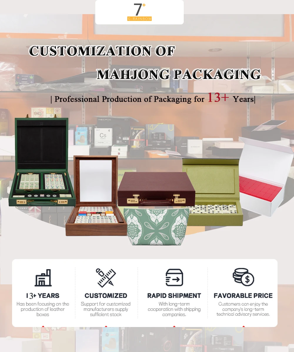 Custom Mahjong Tile Bag - Durable & Stylish Storage