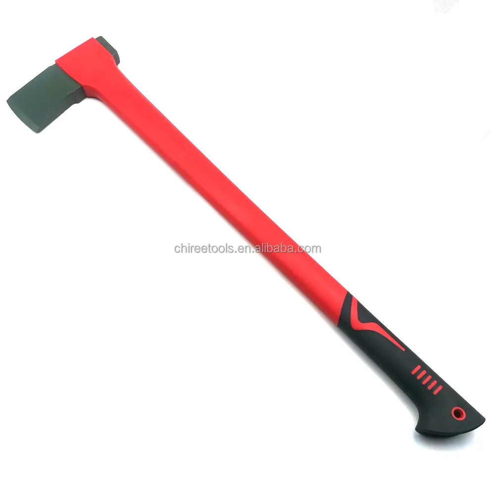 Heavy Duty 1500g Maul Head Log Splitting Axe 78cm Long Hook-shaped ...