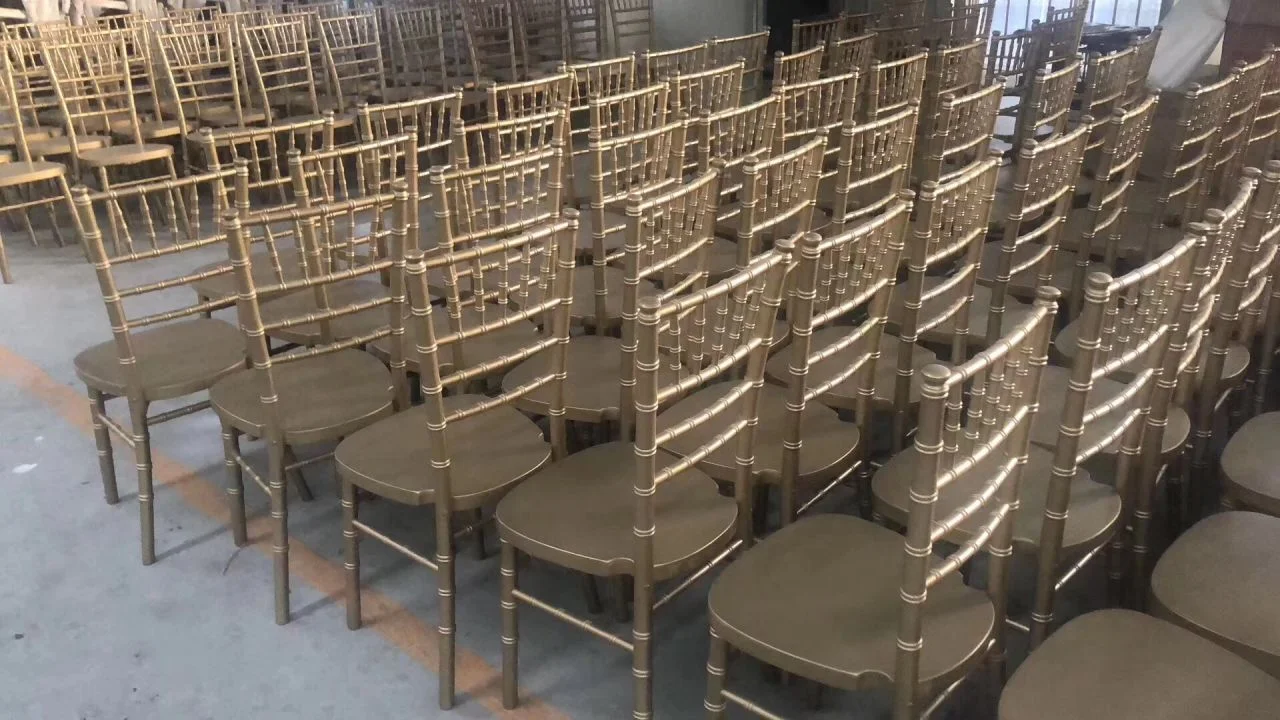 Factory Wholesale Popular Cross Back Wedding Reception Wooden Chiavari ...