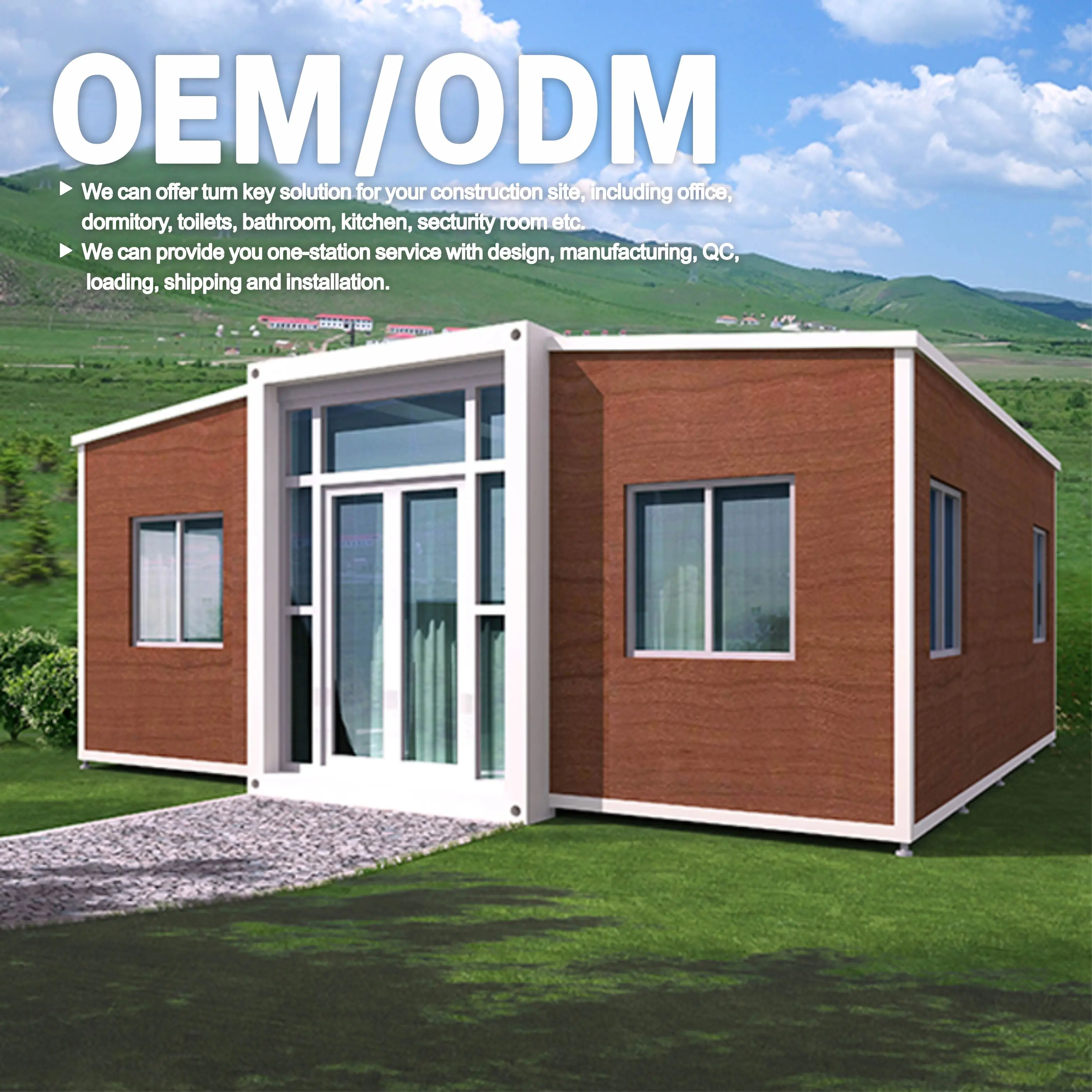 Prefabricated Your Expandable Container House In South Africa 2 Bedroom ...