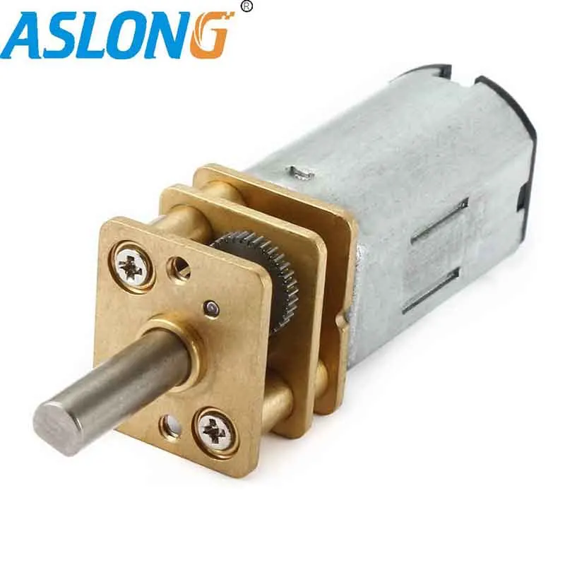 Electric Motor DC 6V Gear Motor - 10 RPM Mini Turbine Worm Geared Motor ...