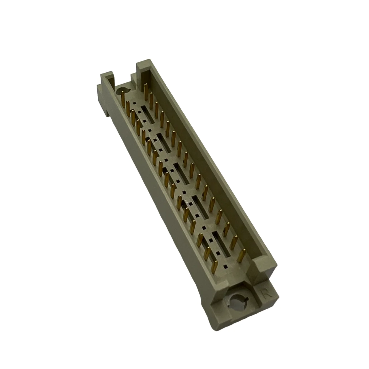 Din41612 Connector 2.54mm Pitch Three Row 32p 48p 64p 96p Male Straight B Row Empty Pin Din41612 ...
