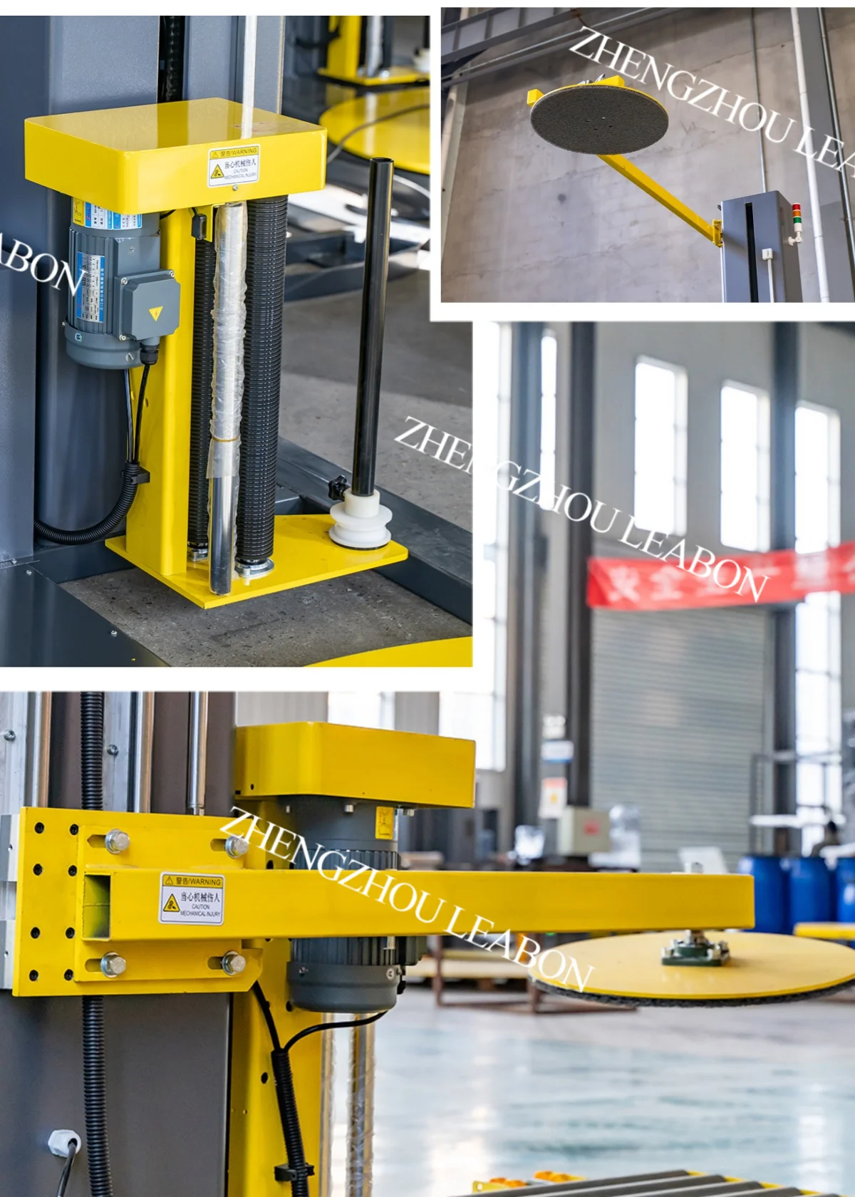 Professional Non-pallet Packing Equipment Pre-stretch Packaging Machine ...