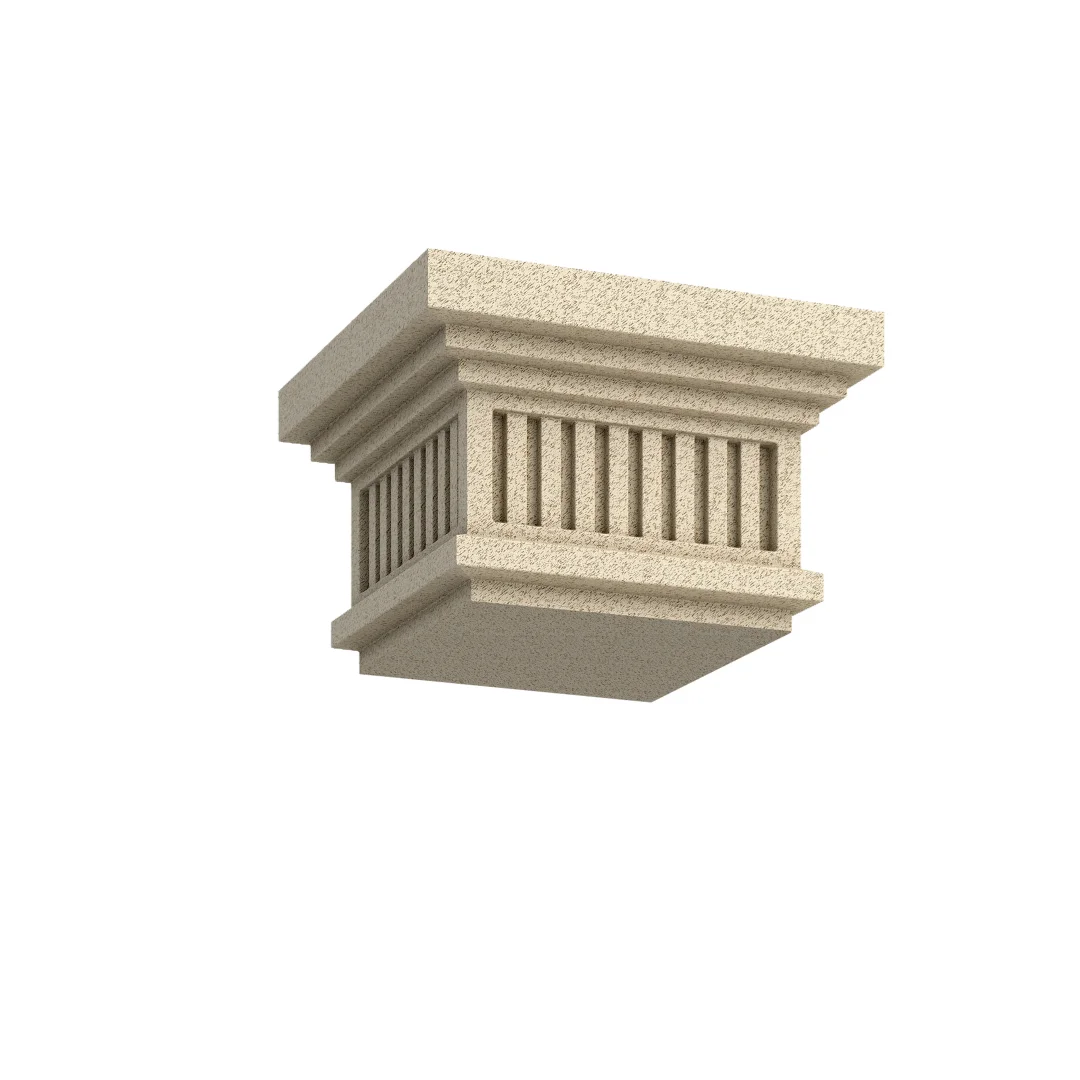 New square Roman Column Cap Molds, House Building Column Cap Cement ...