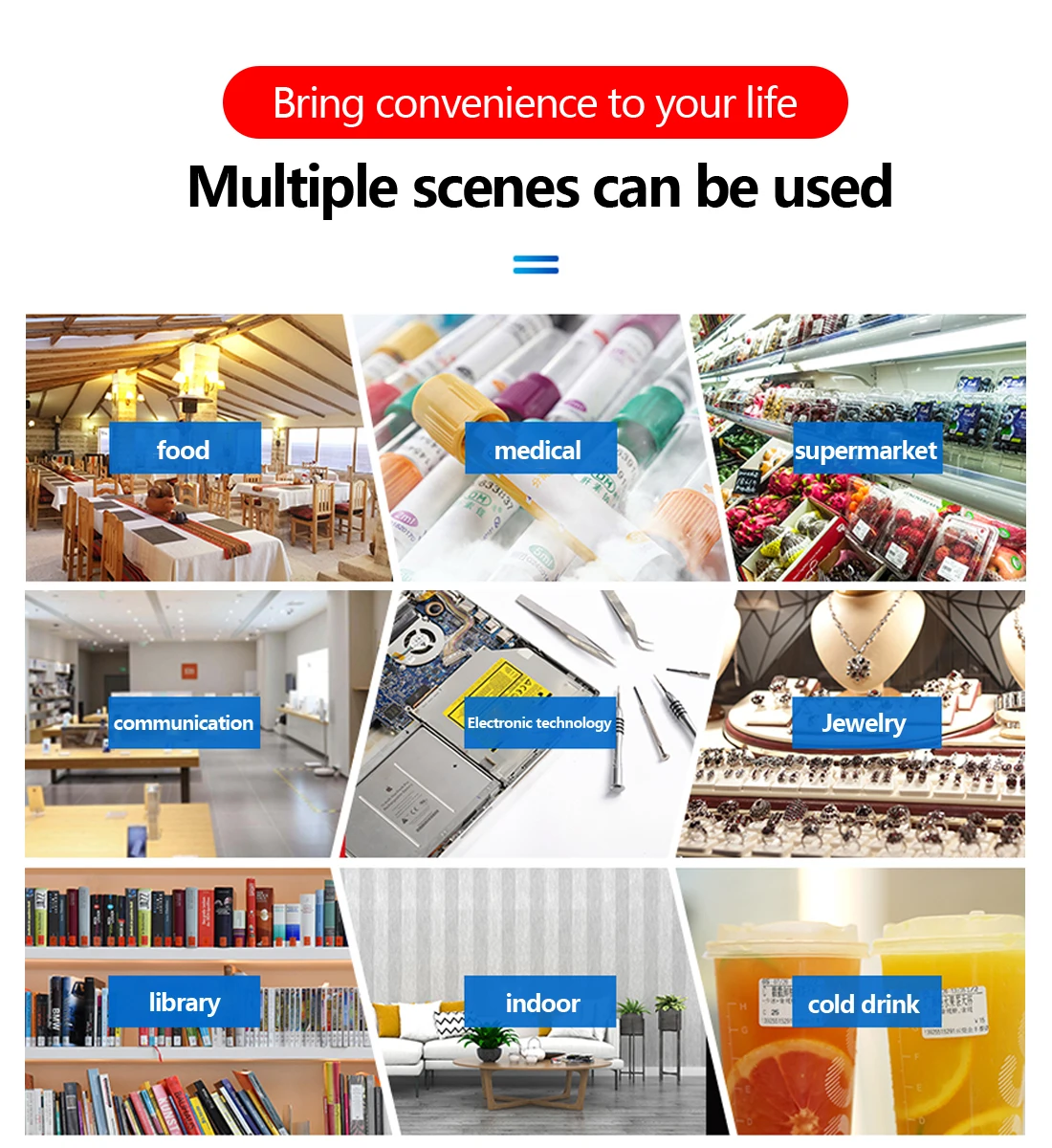 Wholesale High Quality Industrial Transparent Round Thermal Label Roll ...