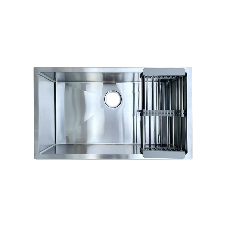 Modern Commerical Stainless Steel Stain Dish Basin Undermount Drain ...