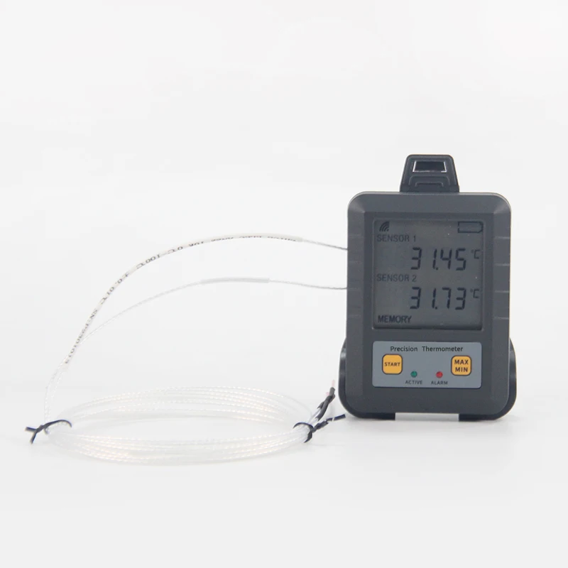 Food Medicine Storage Refrigerator Temperature Monitor Digital Dual ...