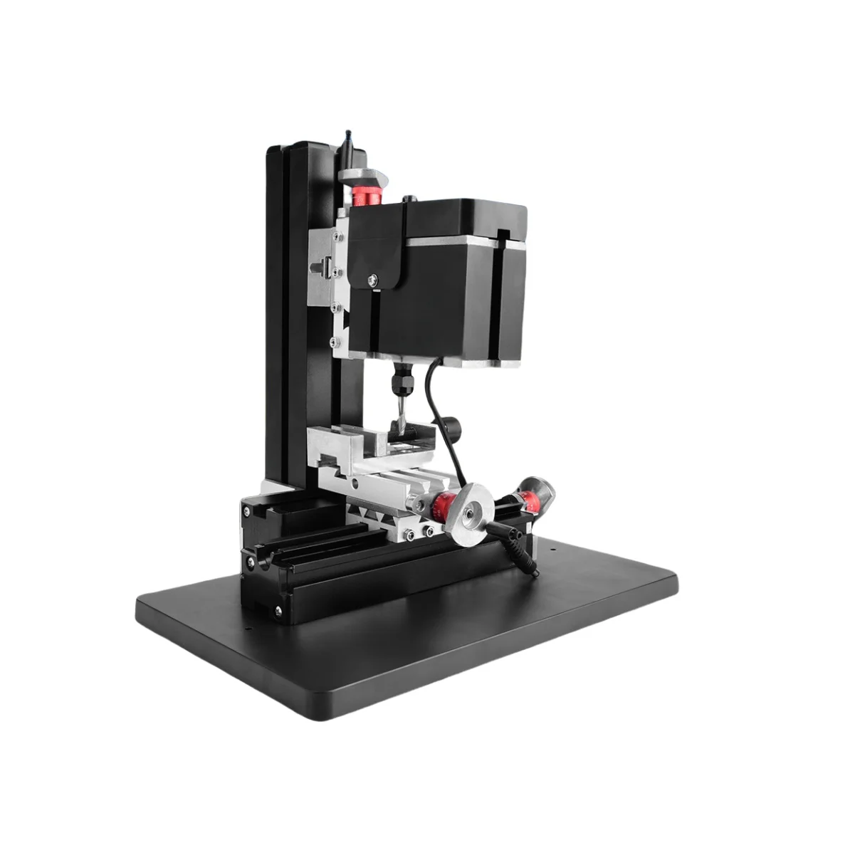 Mini Metal Lathe DIY Miniature Milling Machine Miller 100-240V Mesa ...