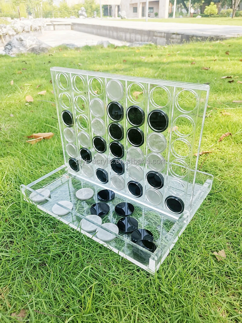 Jayi Customized Classic Lucite Connect Four Acrylic Connect 4 Game With ...