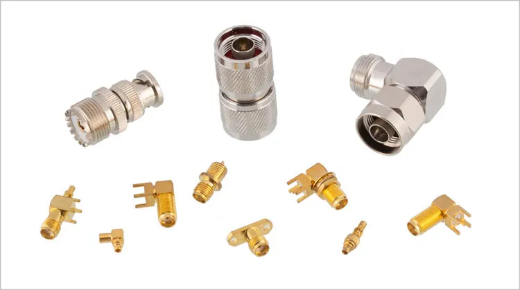 Waterproof SMA Connector - Right Angle PCB Mount