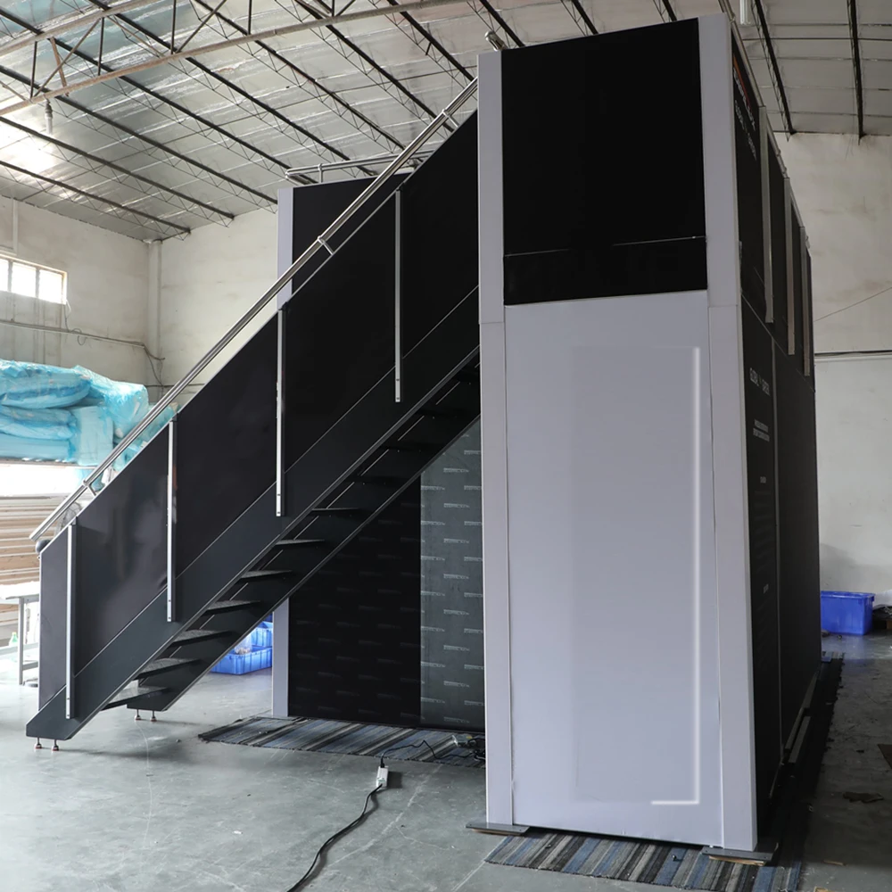 Custom Modular Double Deck Storey 1200x600cm Tradeshow Stands