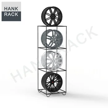 Car Rim Stand Wheel Storage Holder Showroom Exhibition Trade Show Wheel ...