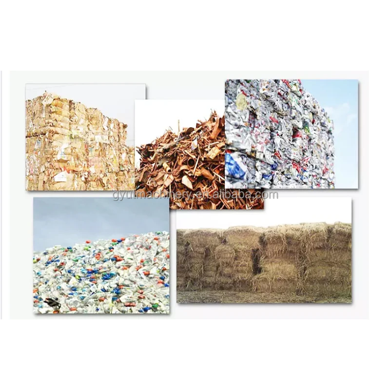 Vertical Hydraulic Plastic Crate Briquetting Machine PET Bottle Waste ...
