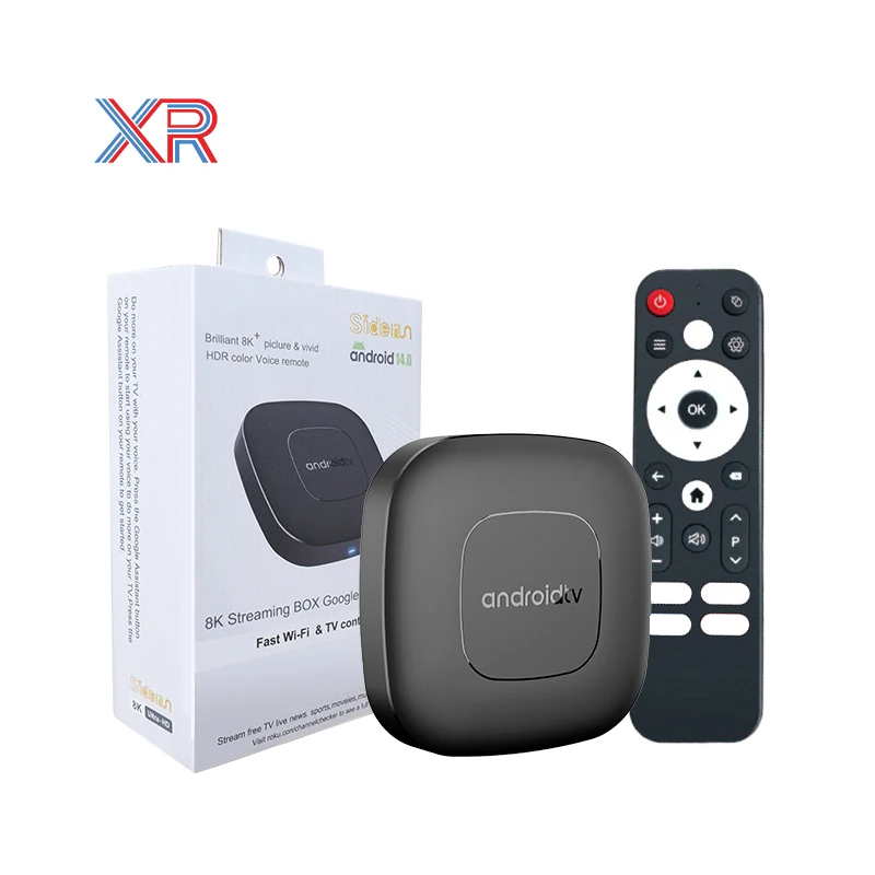Onn 8k Tv Box Set-top Box Voice Remote Dual Wifi6 Hdr Android 14 Free ...