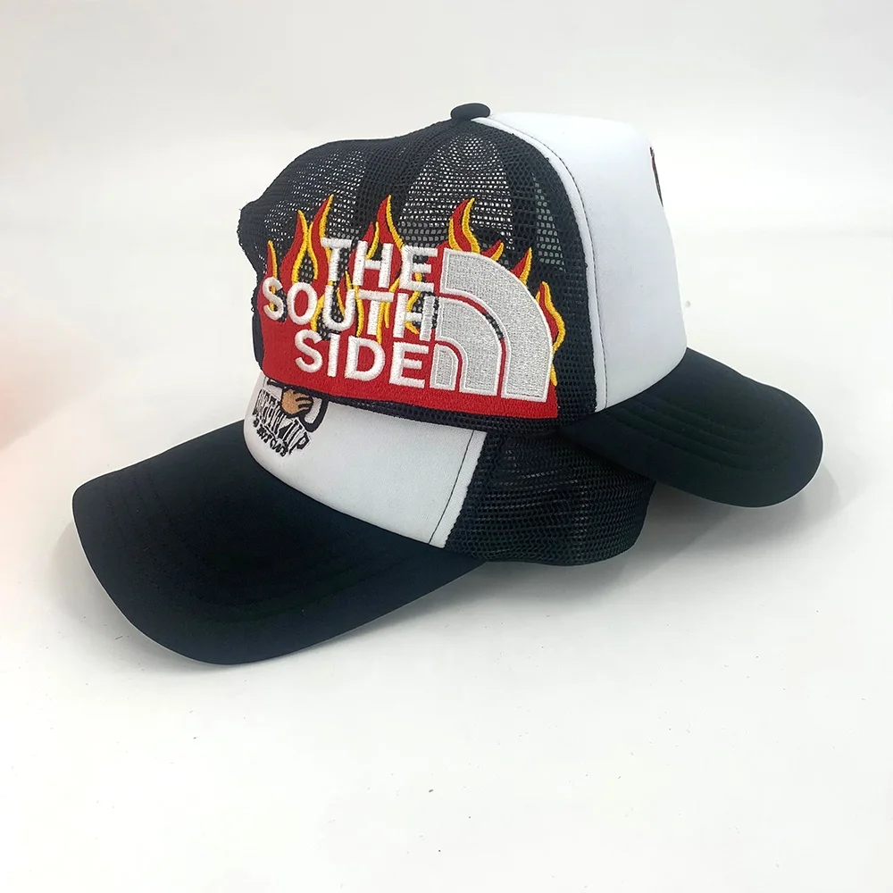 Custom 3D Puff Sublimation Print Mesh Foam Trucker Hat Fashion Sports ...