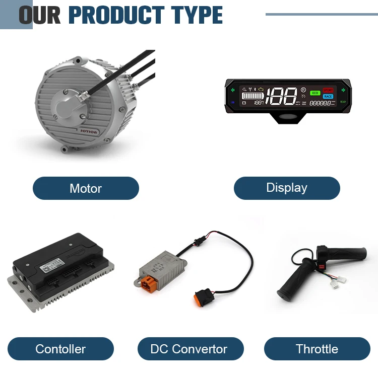 SOTION FW01 Mini Bike Kits - 12inch Super Cool Modified Electric Motor