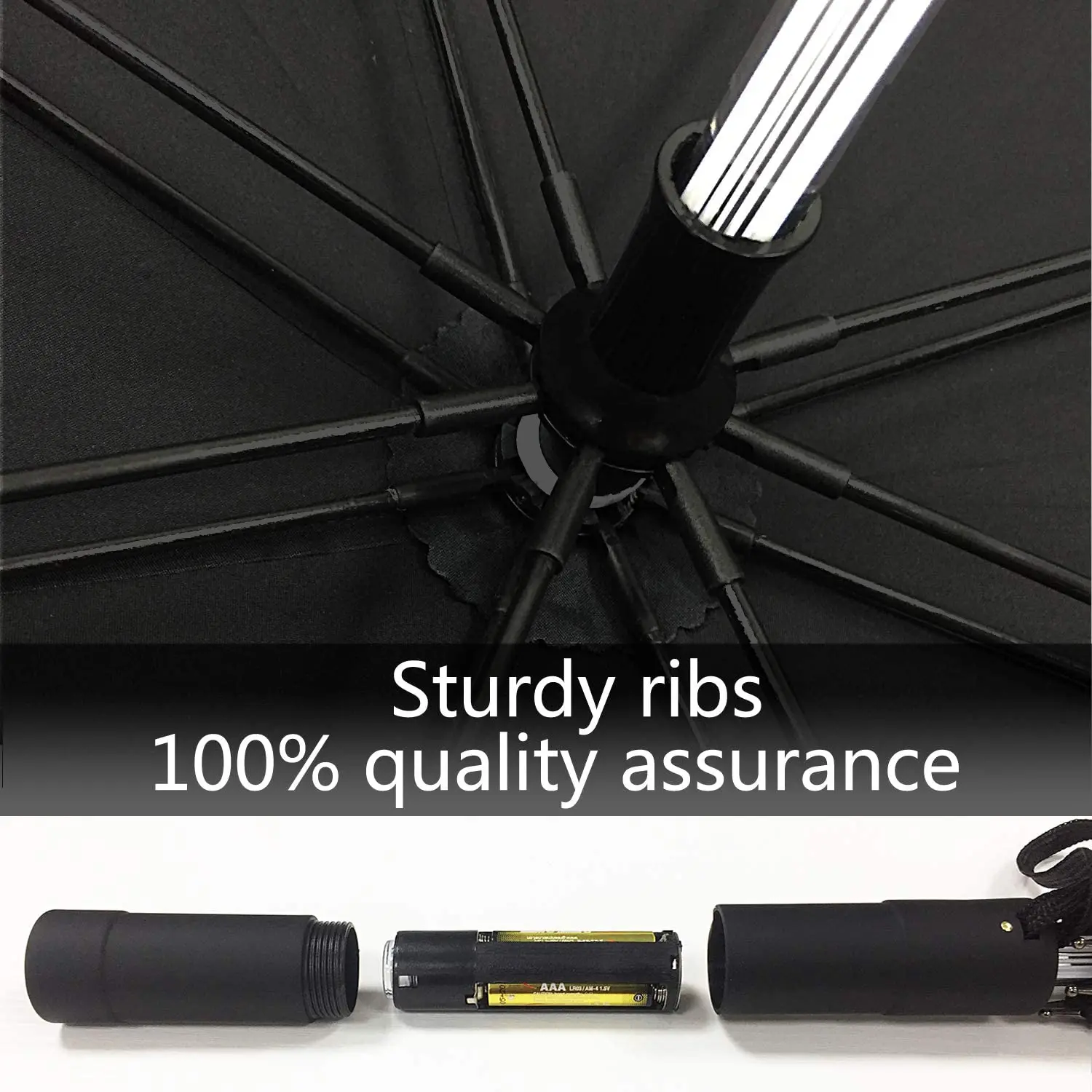 Clear Bubble Umbrellas Rain Windproof Automatic Open Crook Handle ...