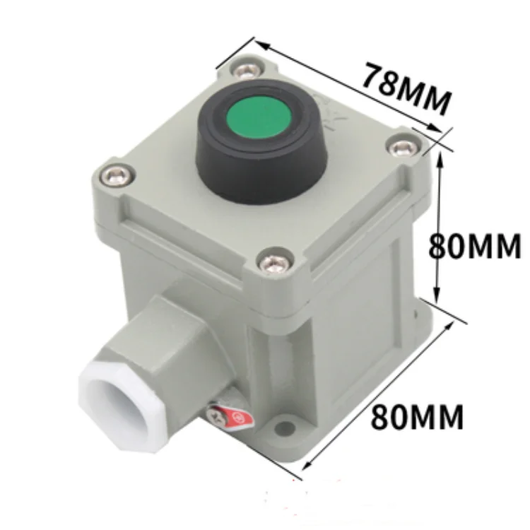 IP65 Waterproof Control Box Switch Explosion Proof Aluminum