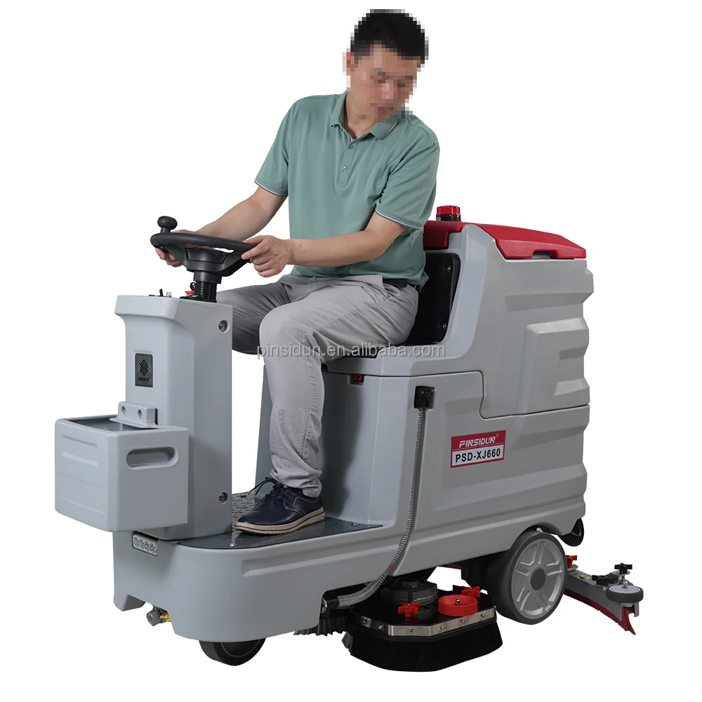 Psd-xj660 Automatic Driving Floor Scrubber Brand New Ceramic Tile Floor Scrubber - Buy Automated ...