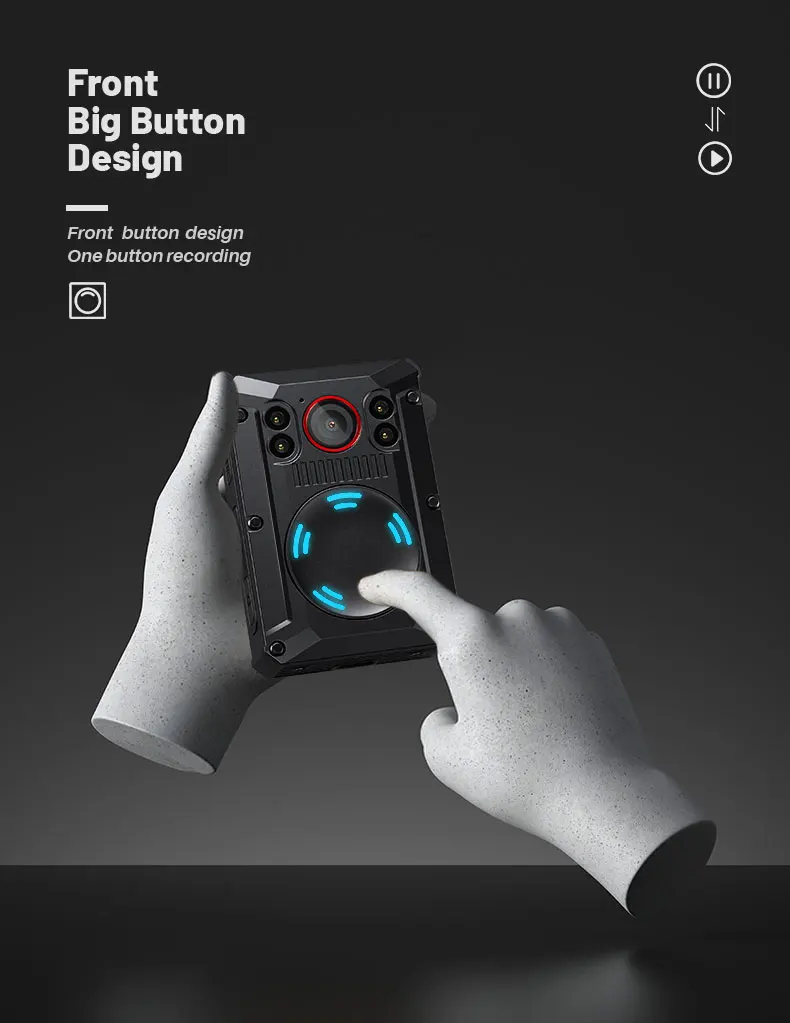 Body Camera Star Night Vision - Waterproof & Wi-Fi Live Video