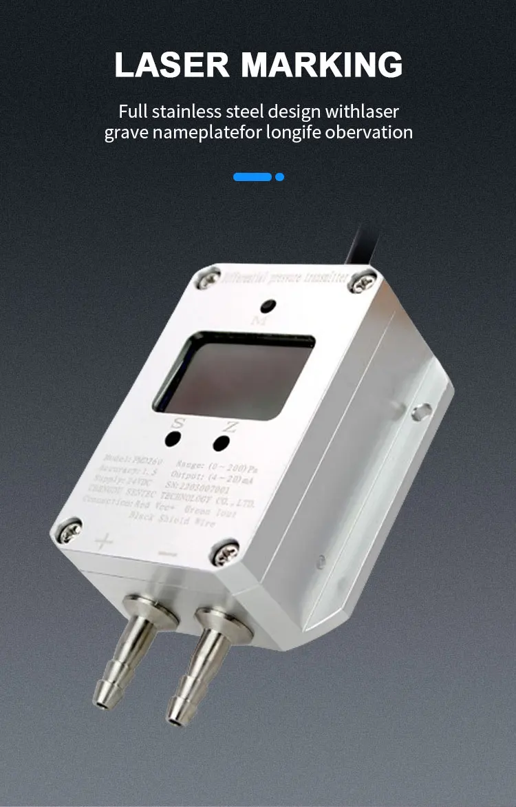 SENTEC Pressure Air Differential Sensor - High Precision