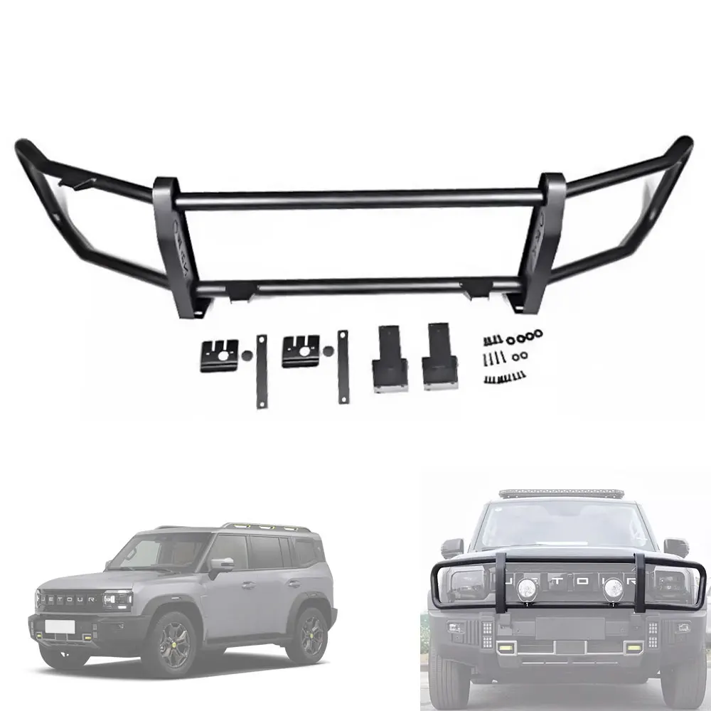 Jetour Traveller T2 2023-2024 Front Bumper Bull Bar - Black