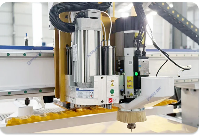 4x8 Rotation Axis ATC CNC Router Machine with HQD 9kw ATC Spindle and T ...